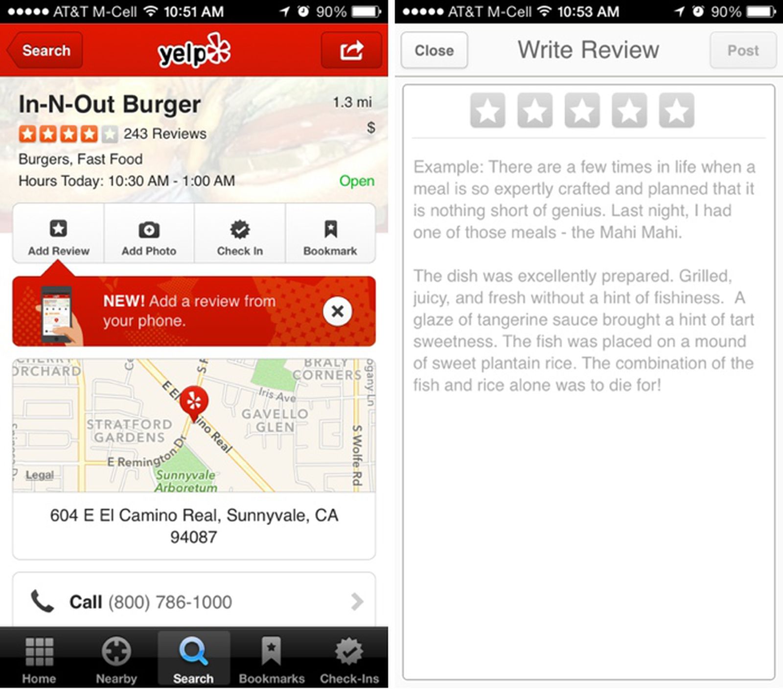 Yelp for iOS Now Allows Full Reviews from iPhone Users - MacRumors