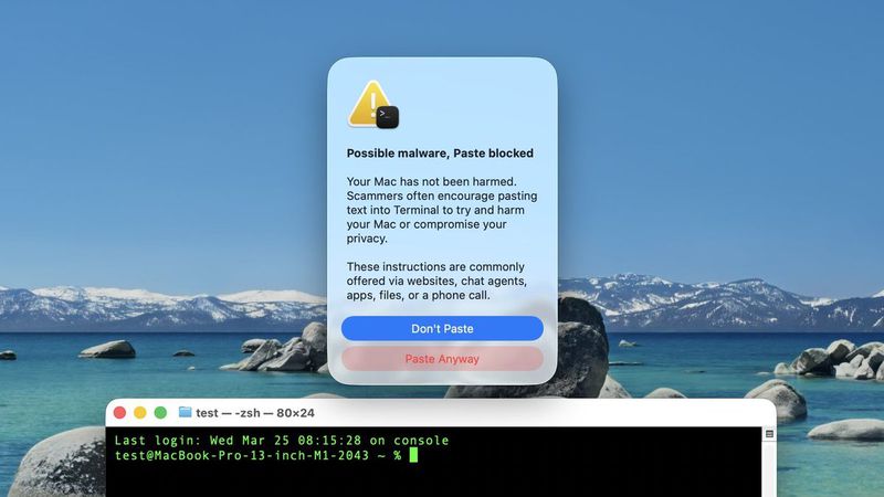 macOS 26.4 Introduces New Security Feature for Terminal Commands ...