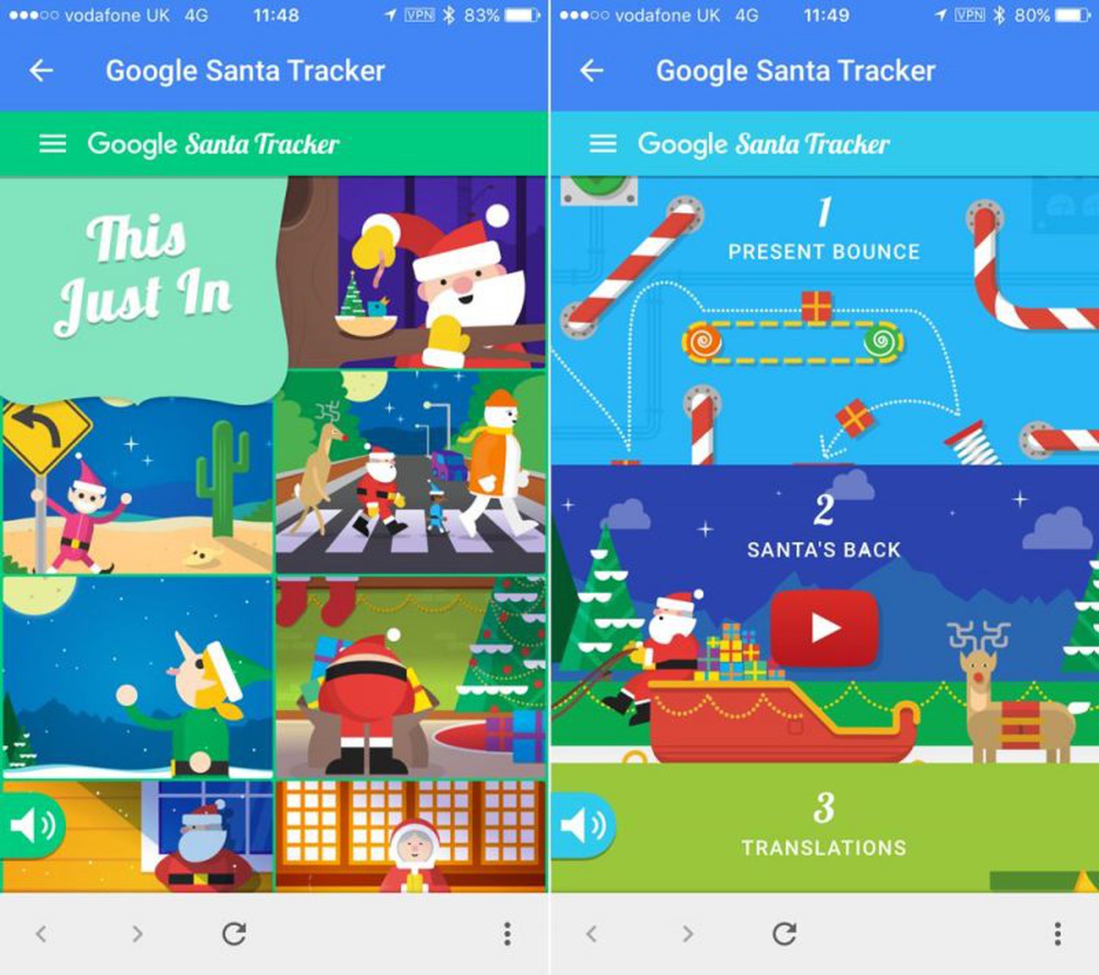 Google Maps Santa Tracker Goes Live on iOS - MacRumors
