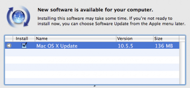 Apple Releases Mac OS X 10.5.5 - MacRumors