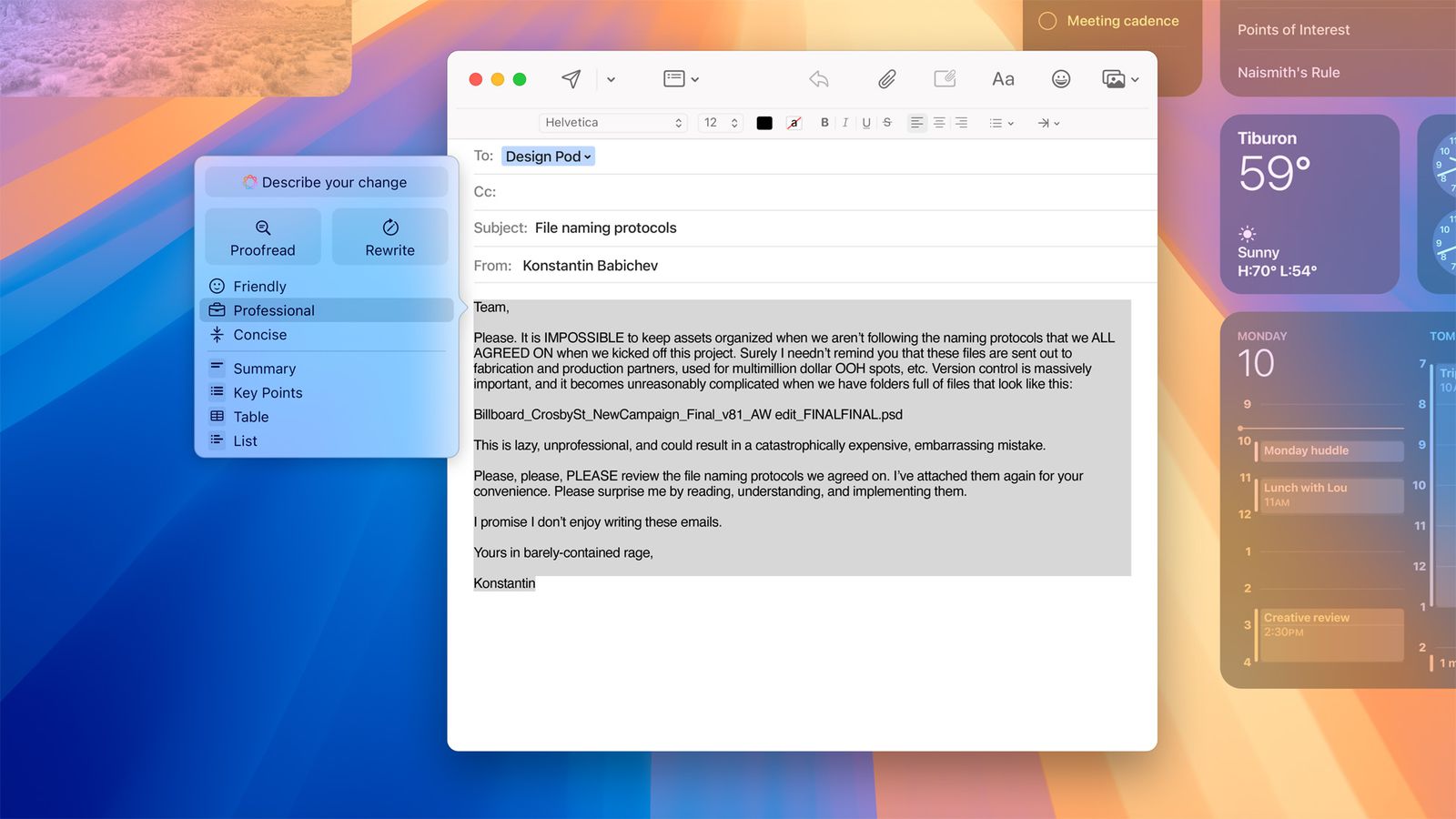 Apple Intelligence's Writing Tools Feature Highlighted in Humorous Ads ...