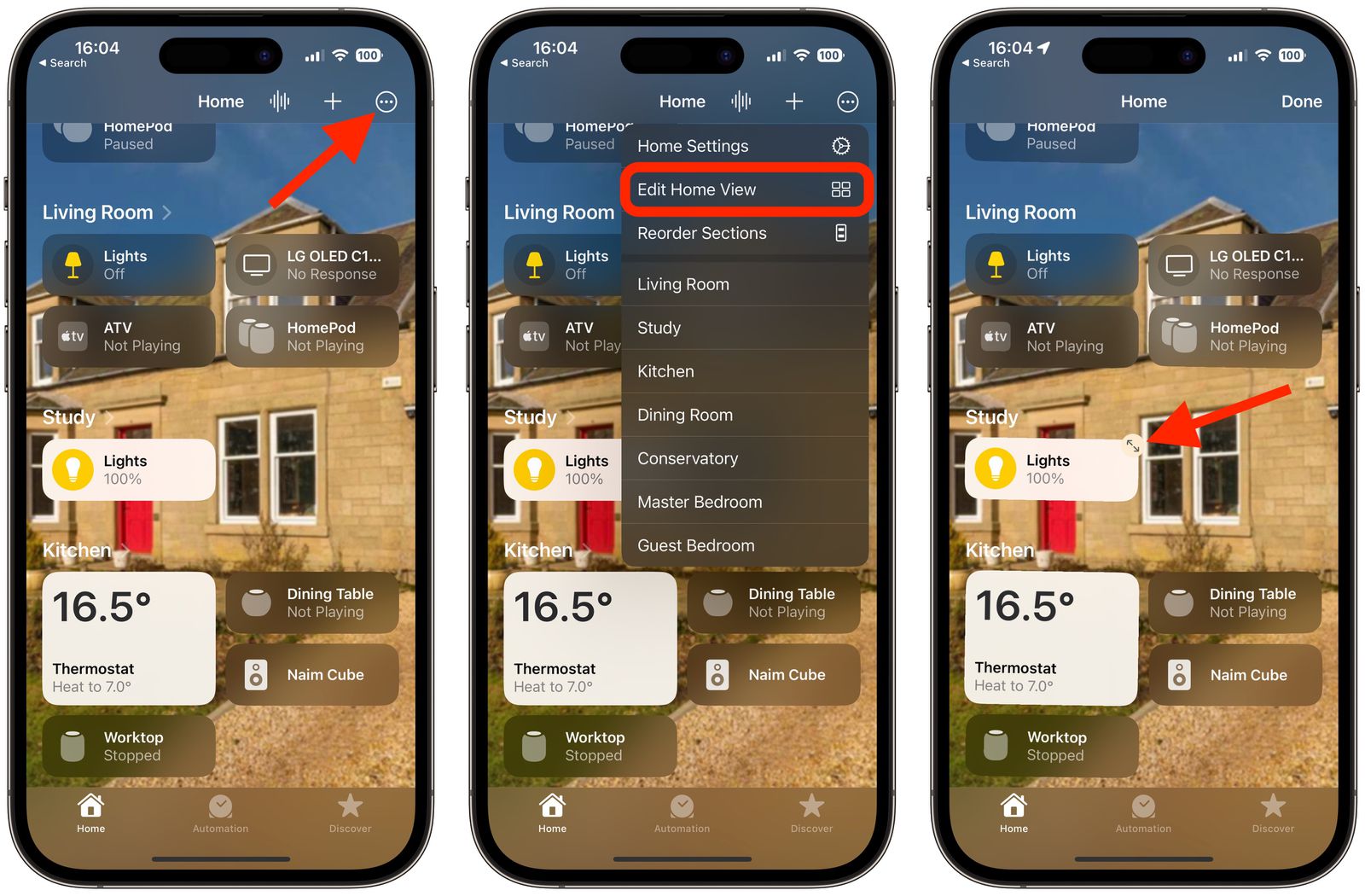 How to Reorganize the Home View in Apple's Home App - MacRumors