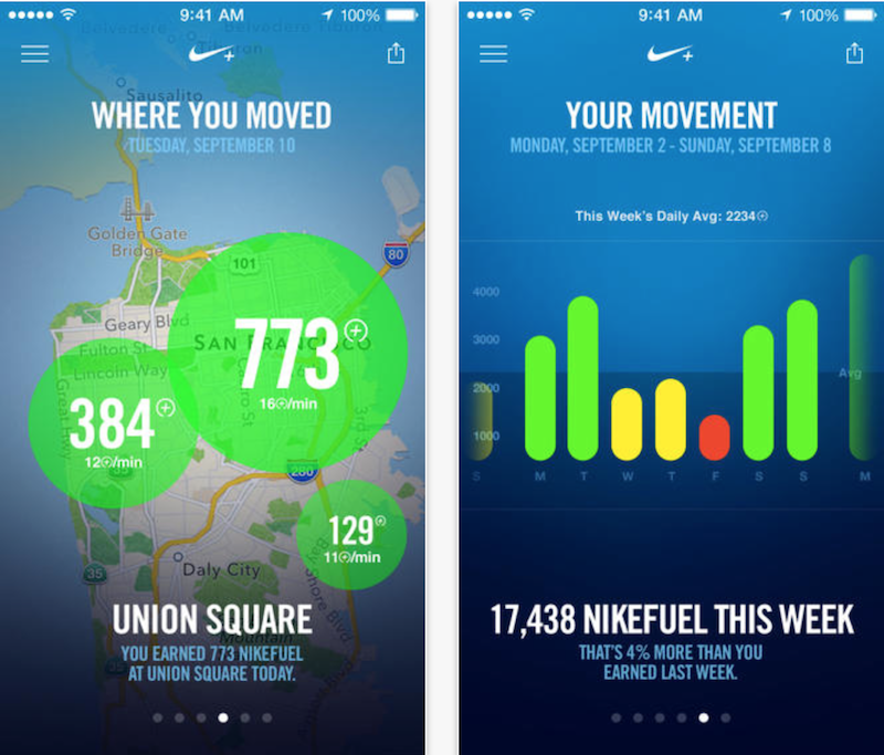 Nike+ Move, First Introduced M7 Coprocessor-Integrated App, Launches in ...