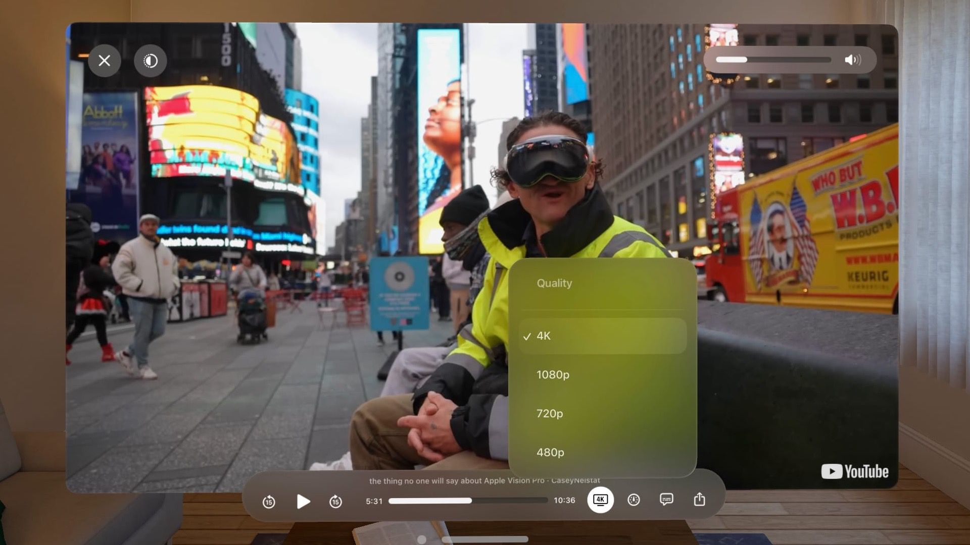 Juno YouTube App for Vision Pro Gains New Features in First Update ...
