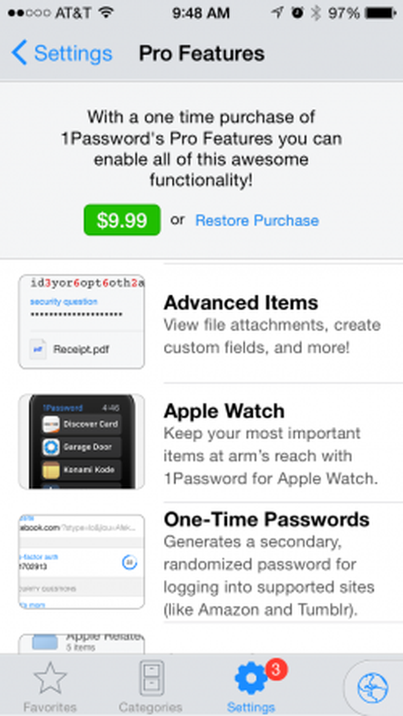 1Password Update Brings the Password-Managing App to Apple Watch ...