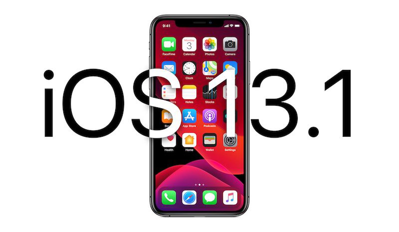Apple Releases iOS 13.1 With Share ETA, Expanded Audio Sharing ...