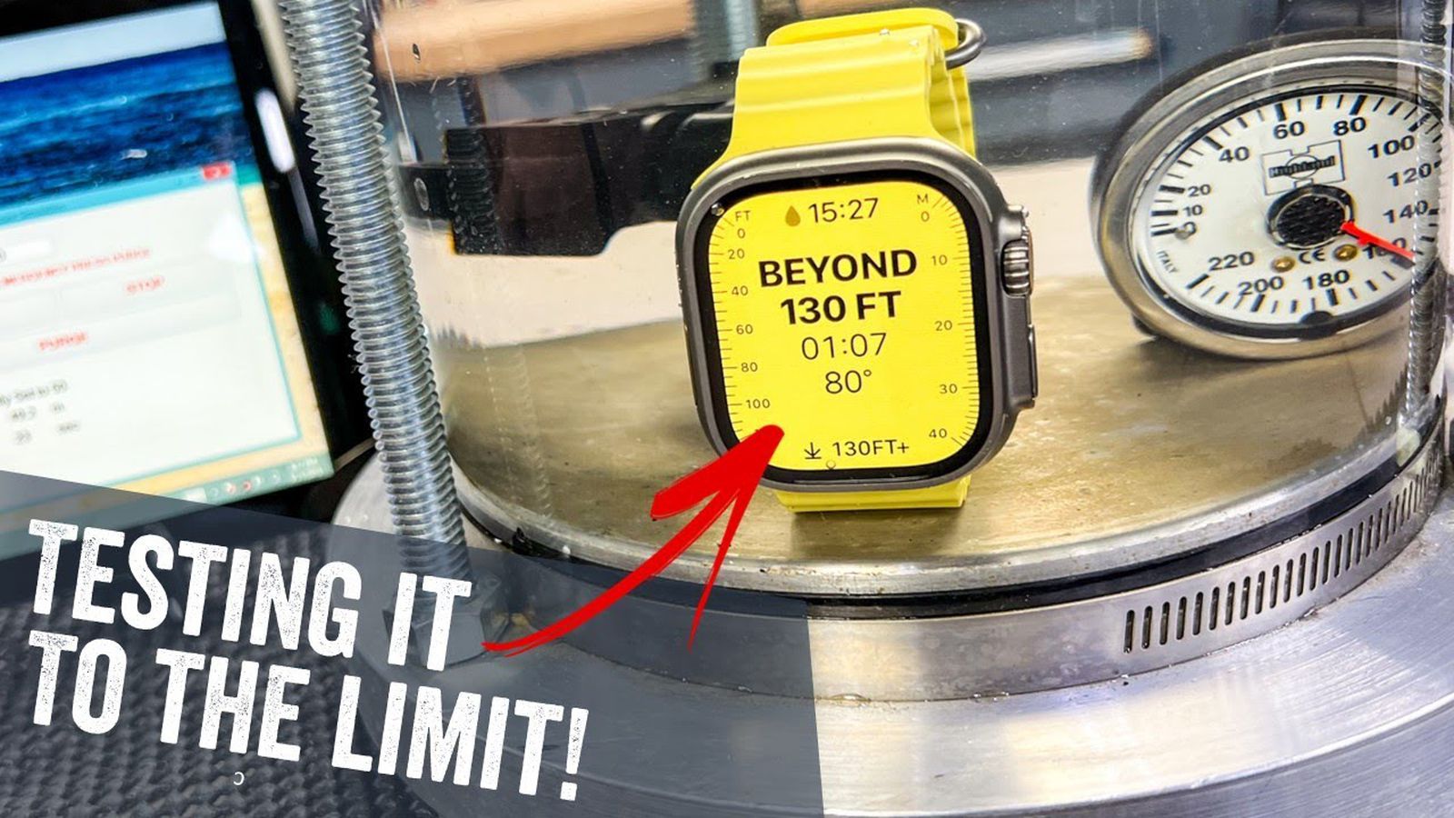 Video Demos Apple Watch Ultra's Depth App in Underwater Test Chamber ...