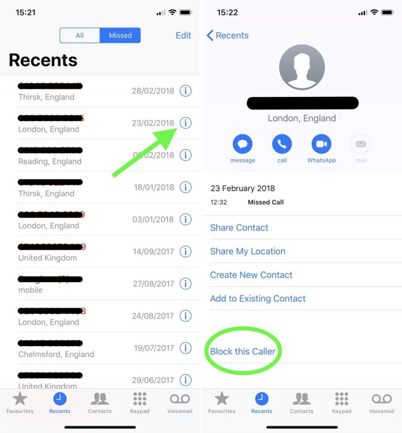 How To Block Nuisance Calls And Messages On Your IPhone MacRumors