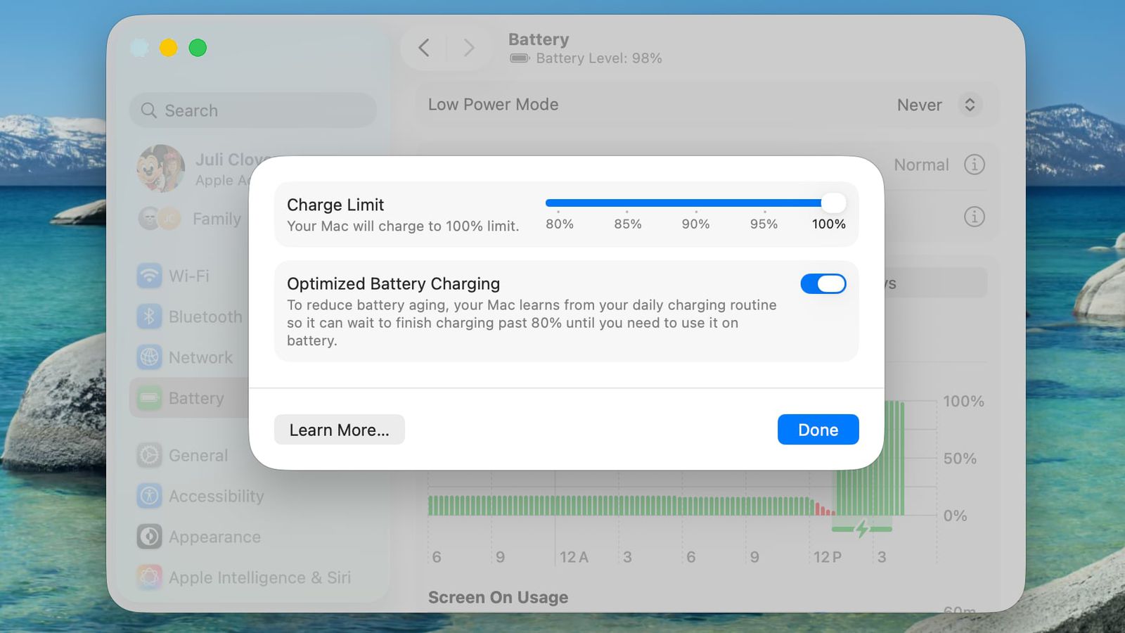 Apple Brings iPhone-Style Battery Charge Limits to the Mac in macOS ...