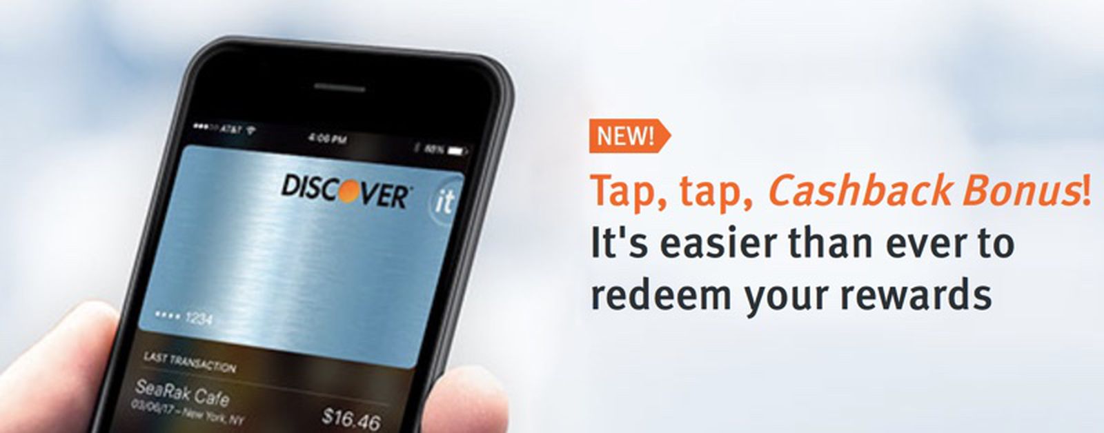 Discover Now Lets Apple Pay Users Redeem Cashback Bonuses for Purchases ...