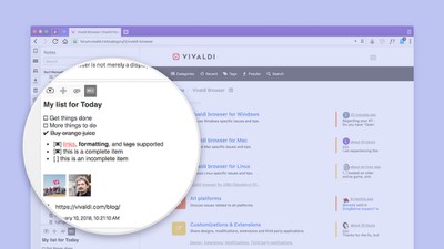 Vivaldi Web Browser Gains Vertical Reading Mode, Markdown Support for ...