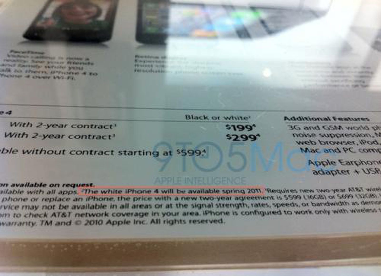 Apple Store Signage Reiterates Spring Release for White iPhone 4 ...