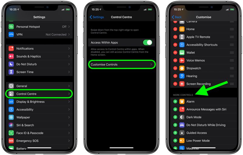 How to Use and Customize Control Center in iOS - MacRumors