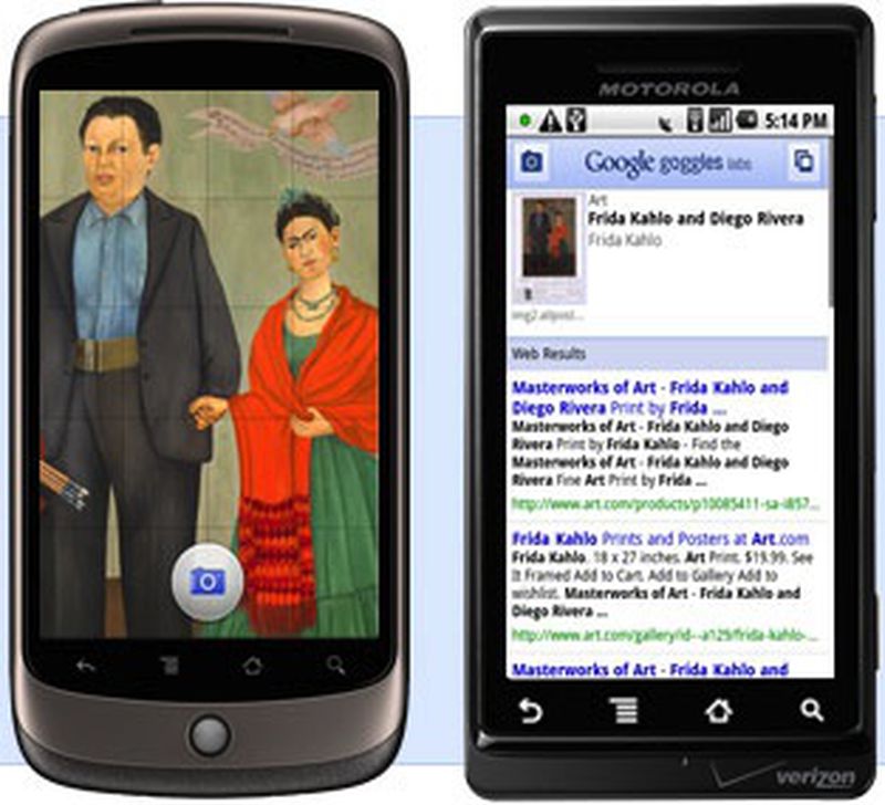 Google Goggles Coming 'Soon' to iPhone - MacRumors