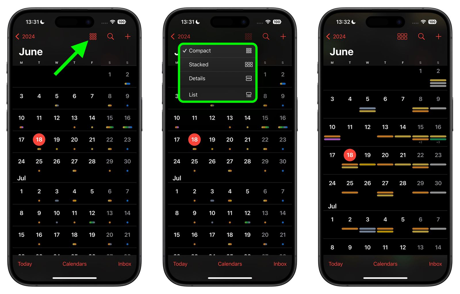 iOS 18: Calendar App Design Changes and Reminders Integration - MacRumors