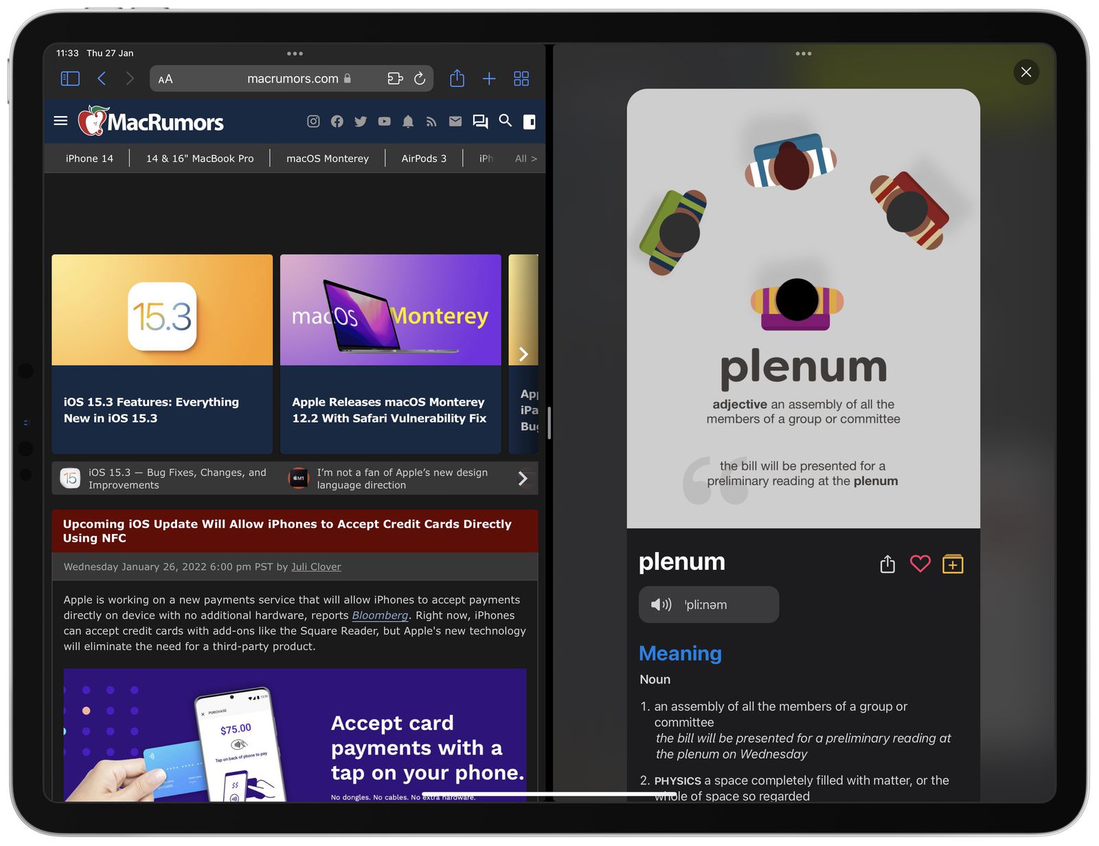 How to Use Split Screen on iPad - MacRumors