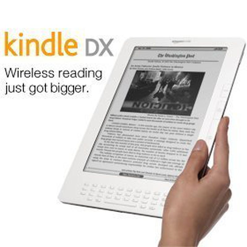 Amazon Launches Kindle DX eBook Reader with 9.7" Screen - MacRumors