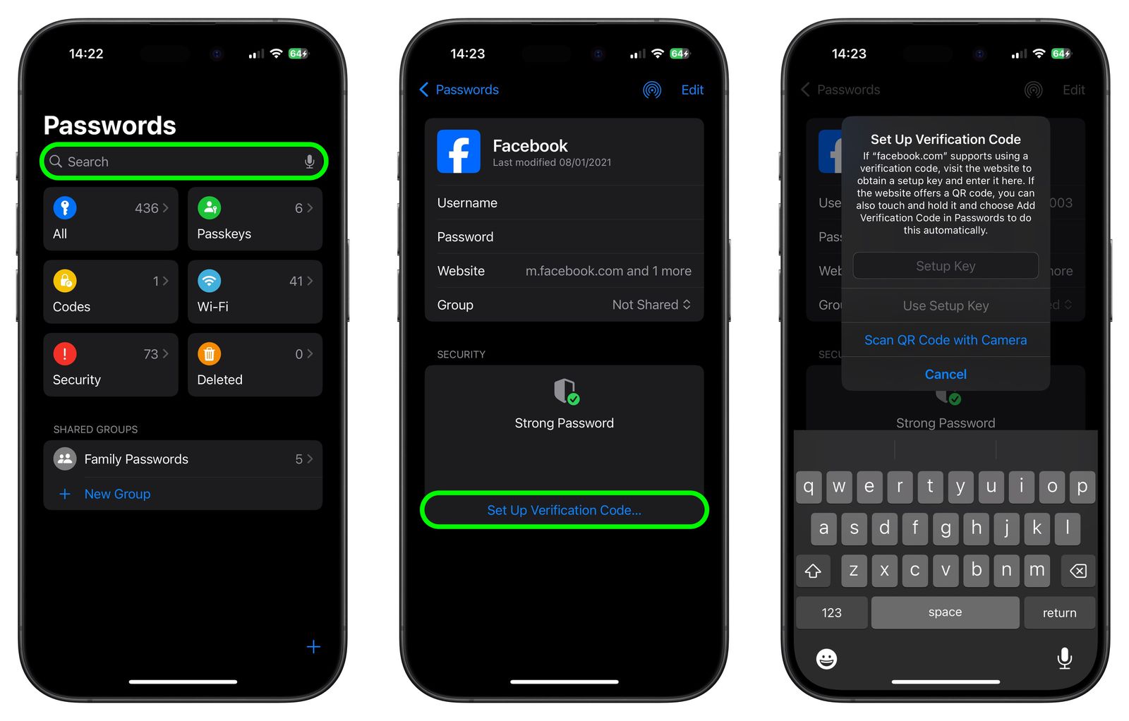 iOS 18: Generate Verification Codes With the Passwords App - MacRumors
