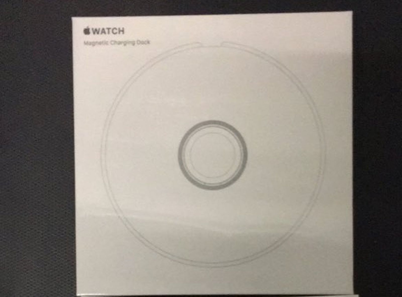 Official Apple Watch Charging Dock Packaging Shown in Leaked Photo ...