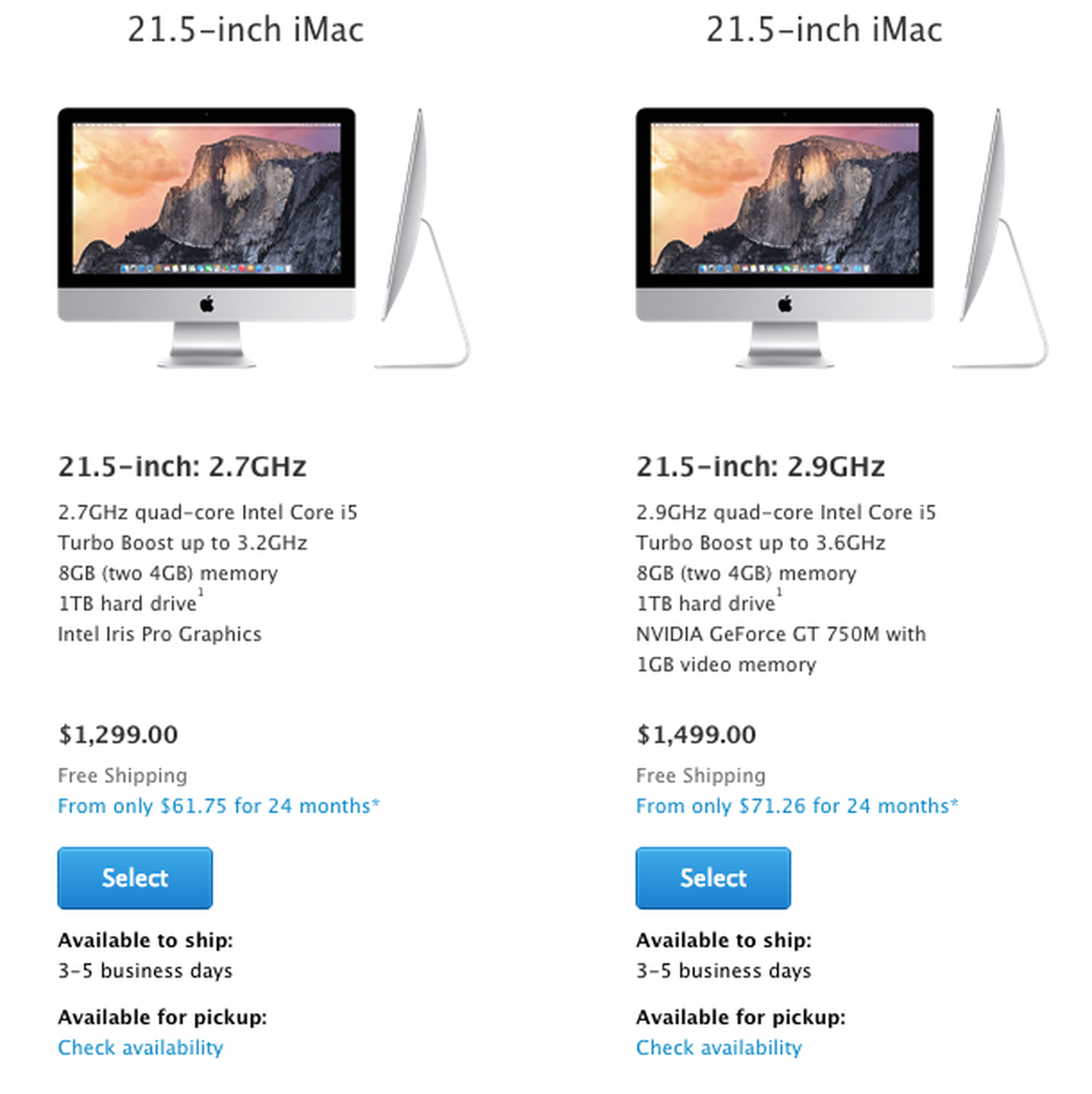 iMac Shipping Estimates Slip to 3-5 Business Days for Most Models ...