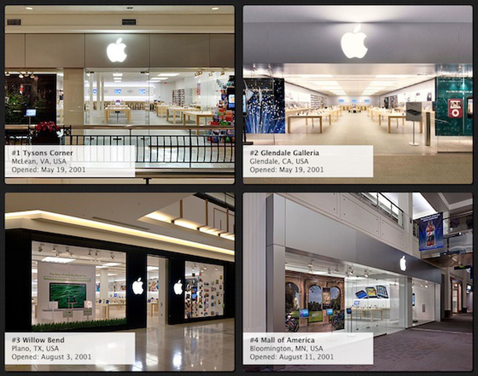 Gallery of Storefront Photos from Apple's 357 Retail Stores - MacRumors