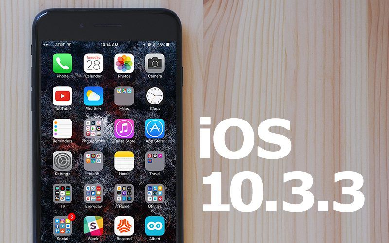 Apple Releases iOS 10.3.3 With Bug Fixes and Security Improvements [Updated] - MacRumors