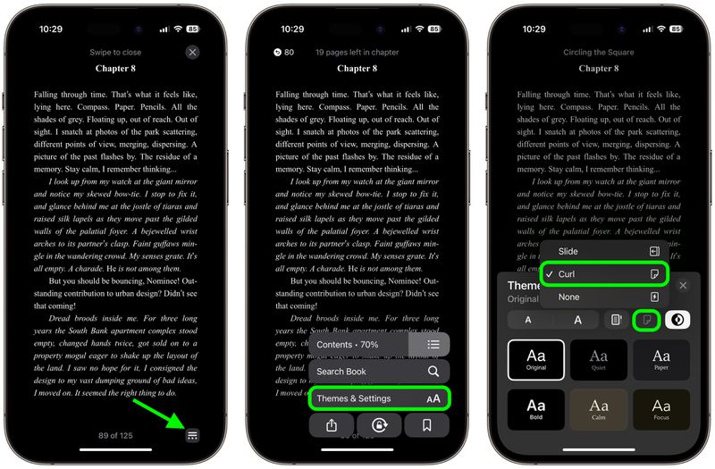 How to Re-Enable the Classic Page Turning Animation in Apple Books ...