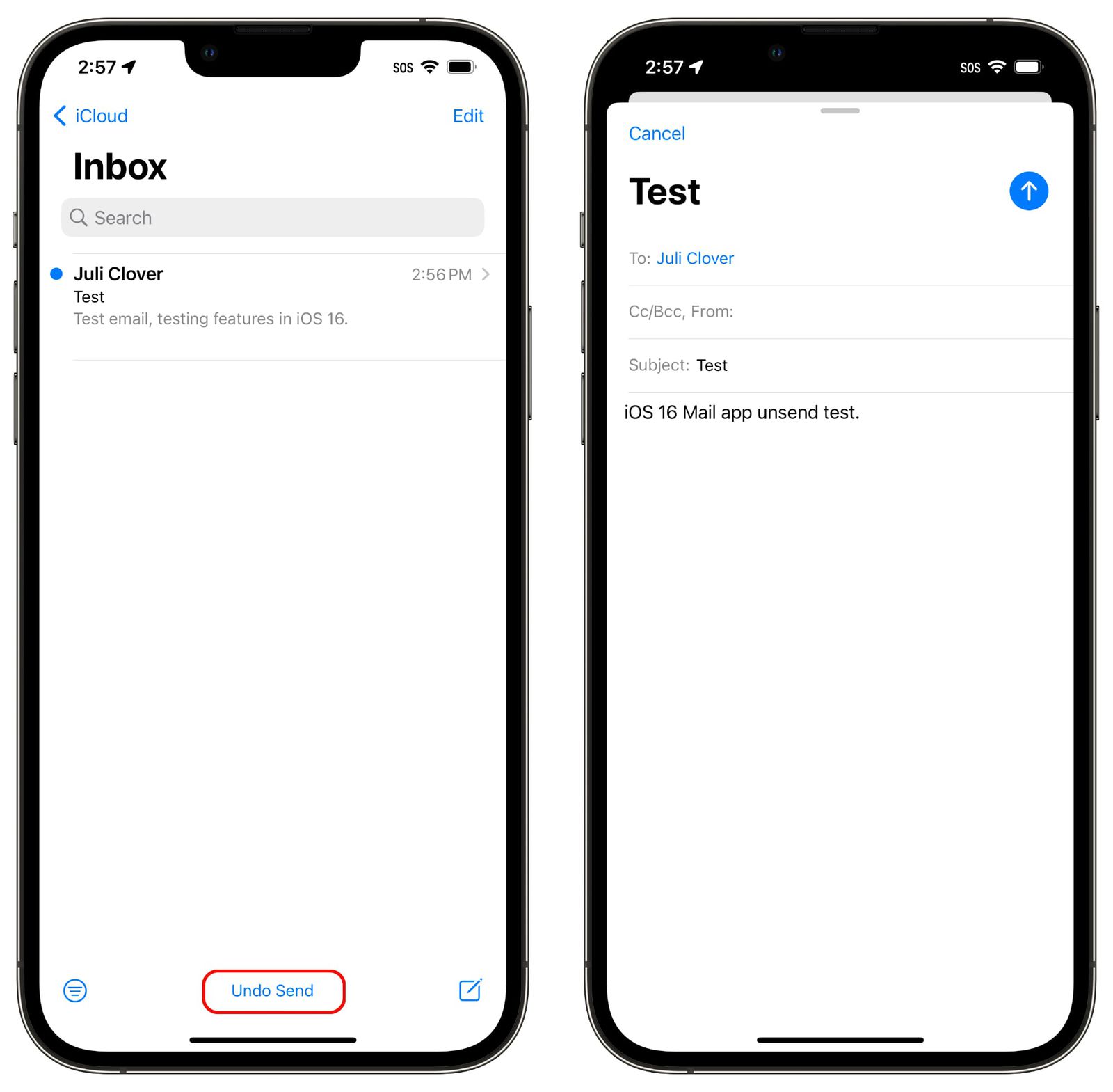 iOS 16 Mail App: Improved Search, Undo Send, Scheduled Send, Reminders and More - MacRumors