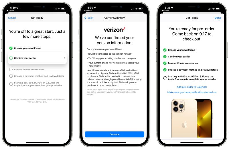 Apple Letting Customers 'Get Ready' for iPhone 13 Launch With Pre-Order ...
