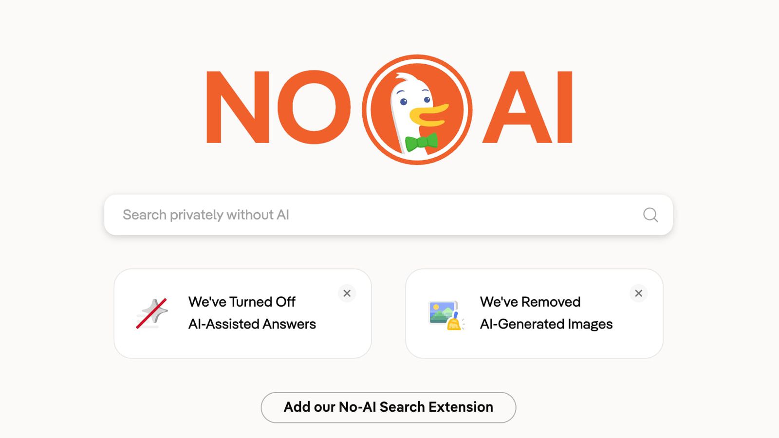 DuckDuckGo's 'No AI' Search Traffic Climbs as Users Reject Google's AI ...