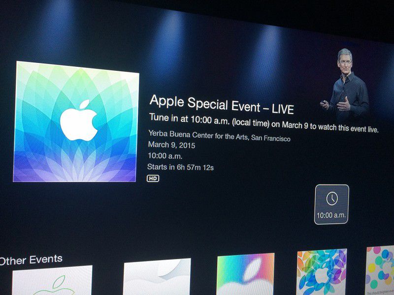 Apple Live Streaming Today's 'Spring Forward' Event on Apple TV - MacRumors