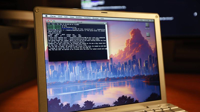 Software Engineer Runs Generative AI on 20-Year-Old PowerBook G4 ...