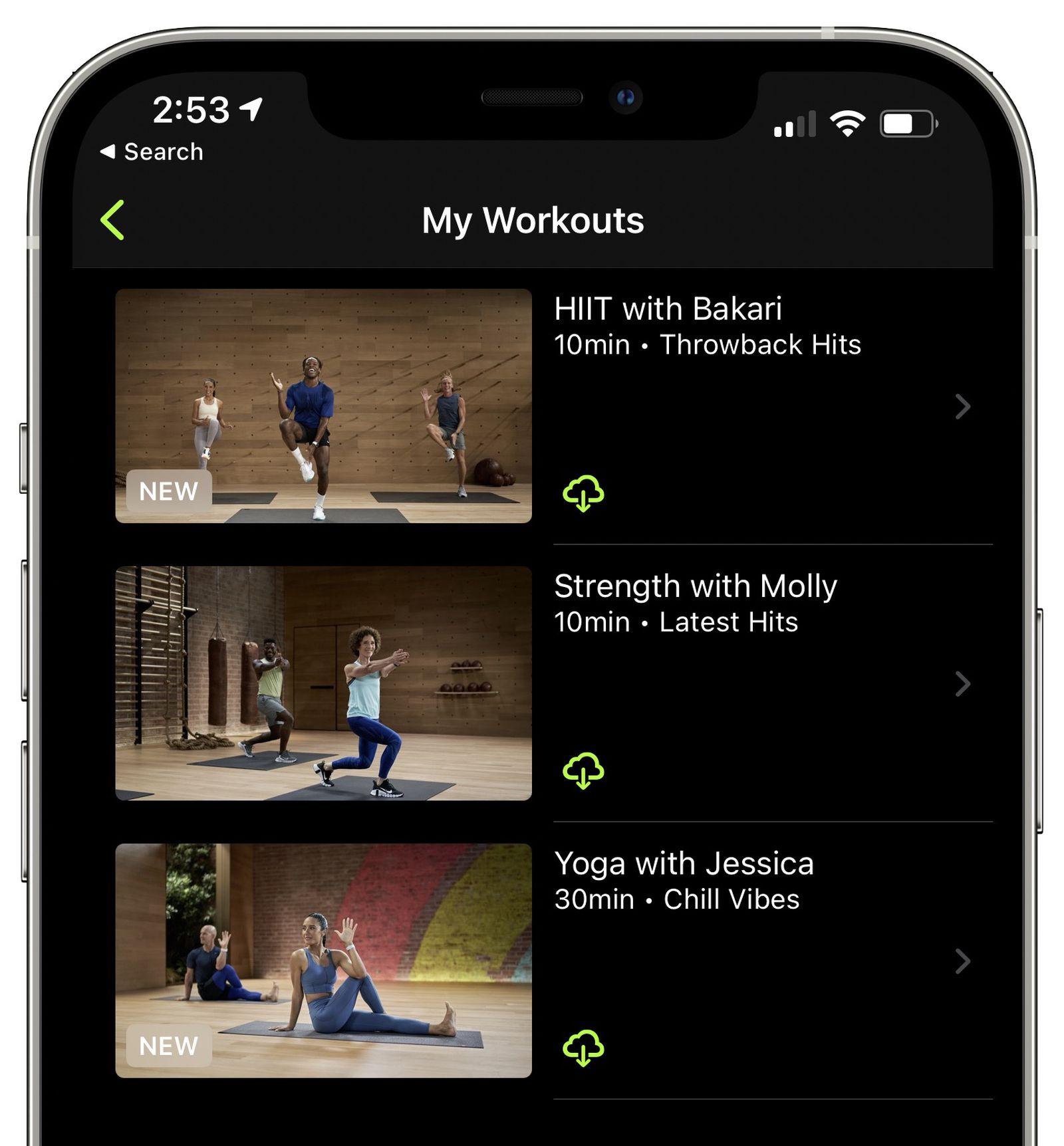 How to Save an Apple Fitness+ Workout to Your Favorites - MacRumors