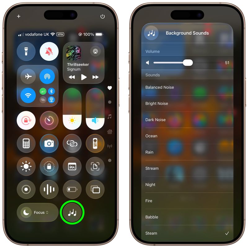 Block Out Distractions With iOS 26's New Ambient Sounds - MacRumors