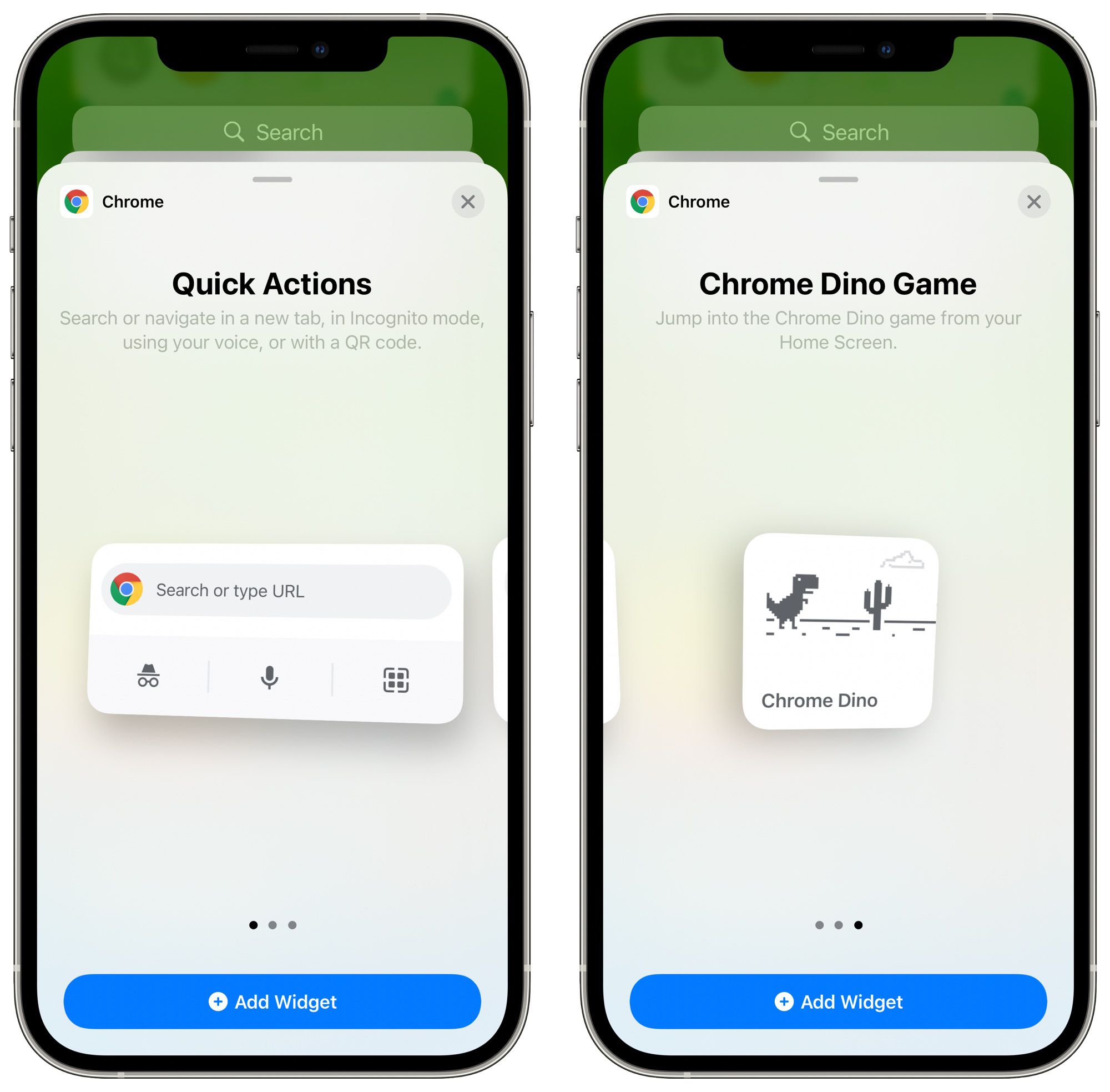 Chrome for iOS Gains Widget Support With Version 90 Release - MacRumors