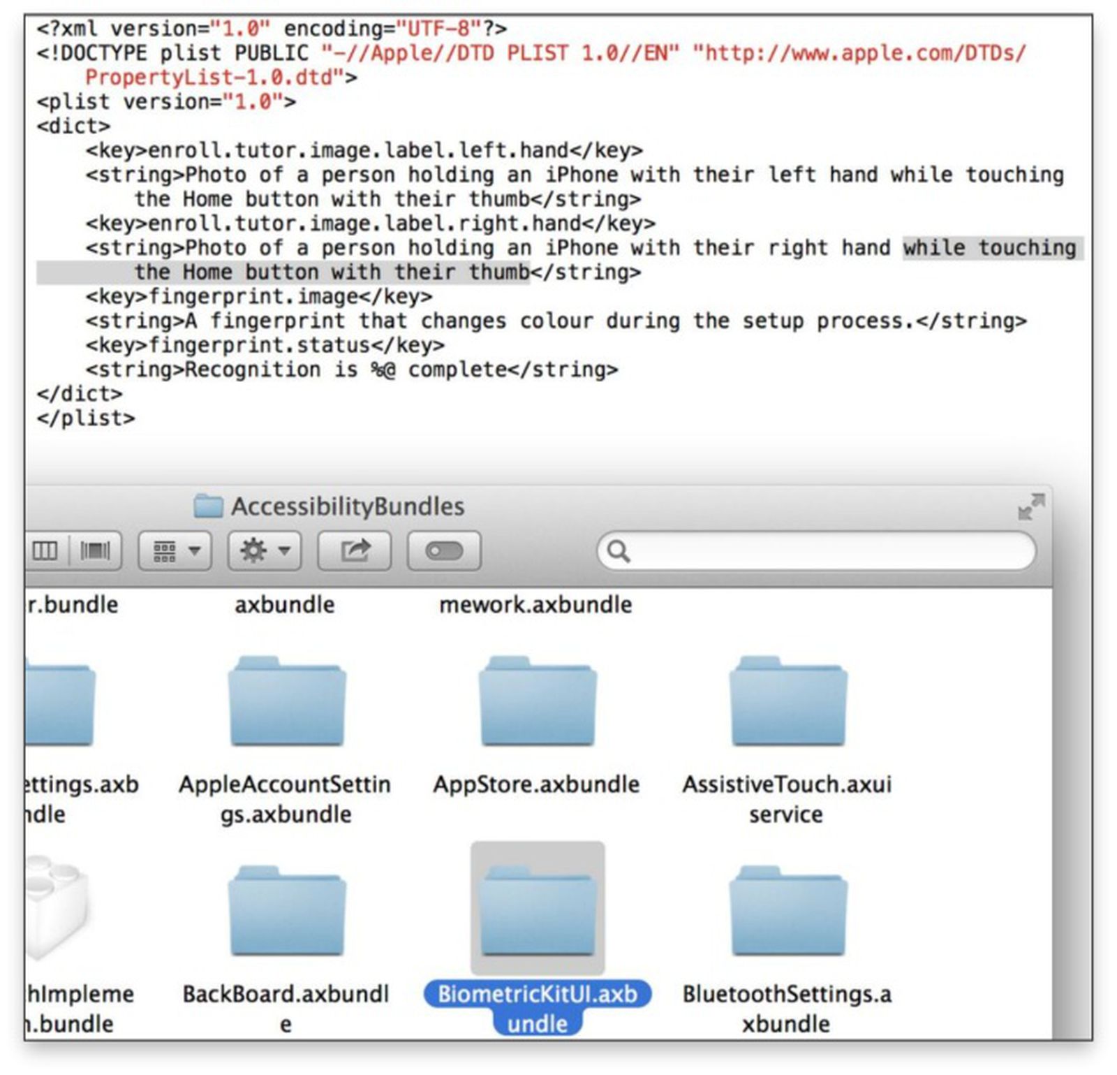 iOS 7 Beta 4 Code Points to Home Button Fingerprint Sensor for iPhone ...