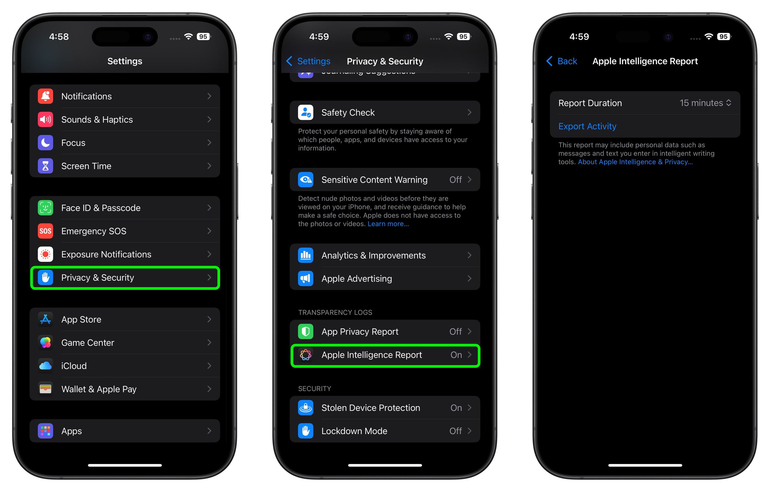 iOS 18.1: Generate an Apple Intelligence Report - MacRumors