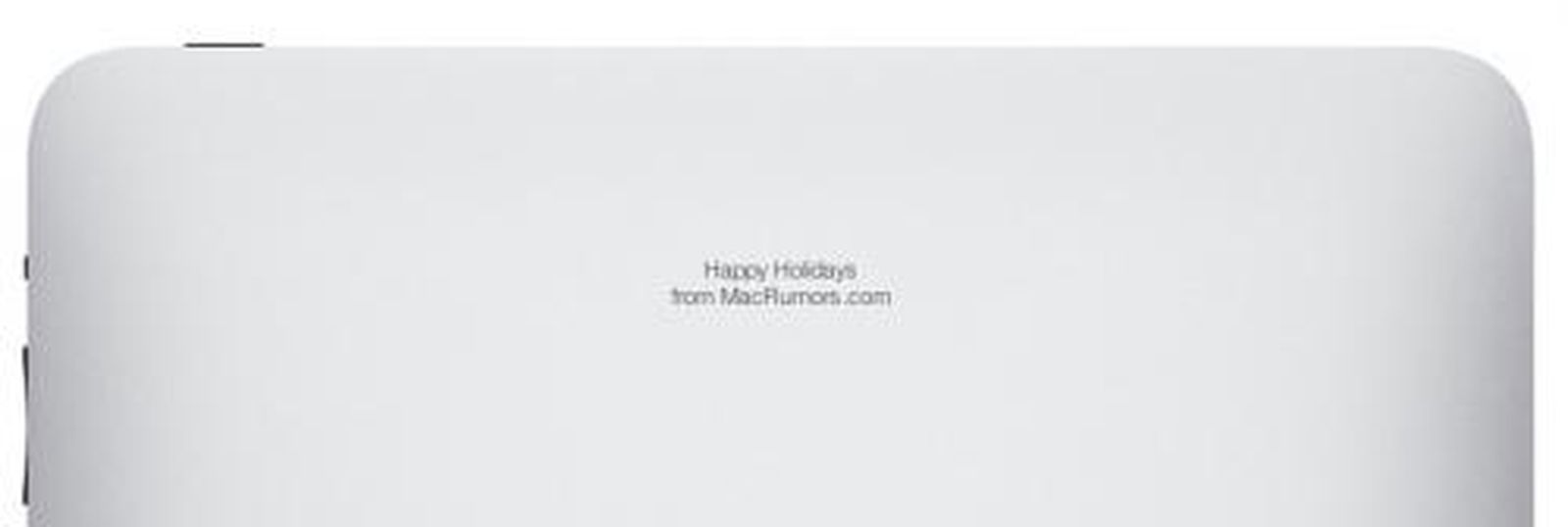 Apple Offers Free iPad Engraving in Time for the Holidays - MacRumors