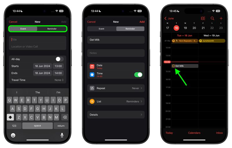 iOS 18: Calendar App Design Changes and Reminders Integration - MacRumors