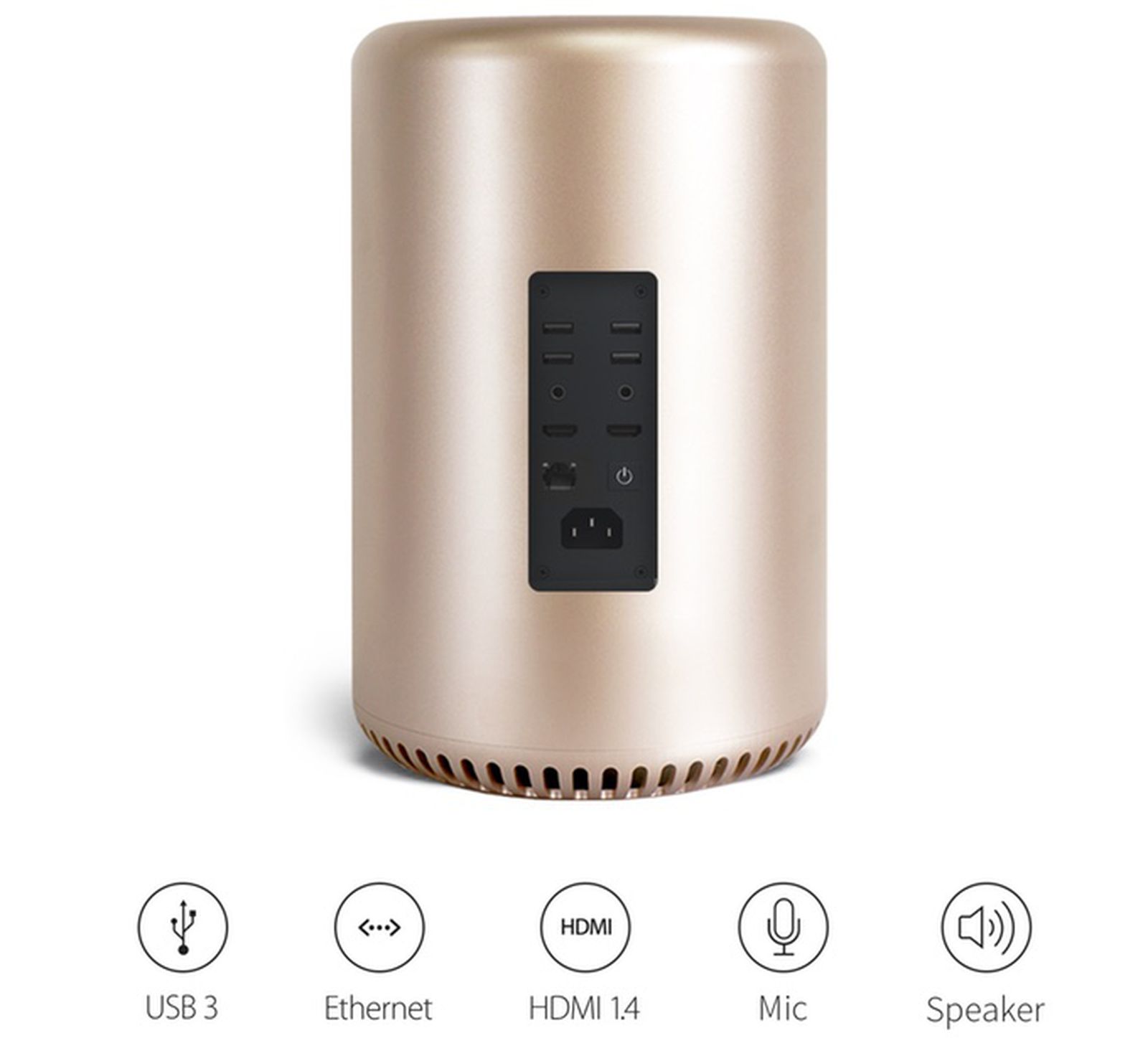 'Dune Case' for PCs Copies Mac Pro's Cylindrical Design - MacRumors
