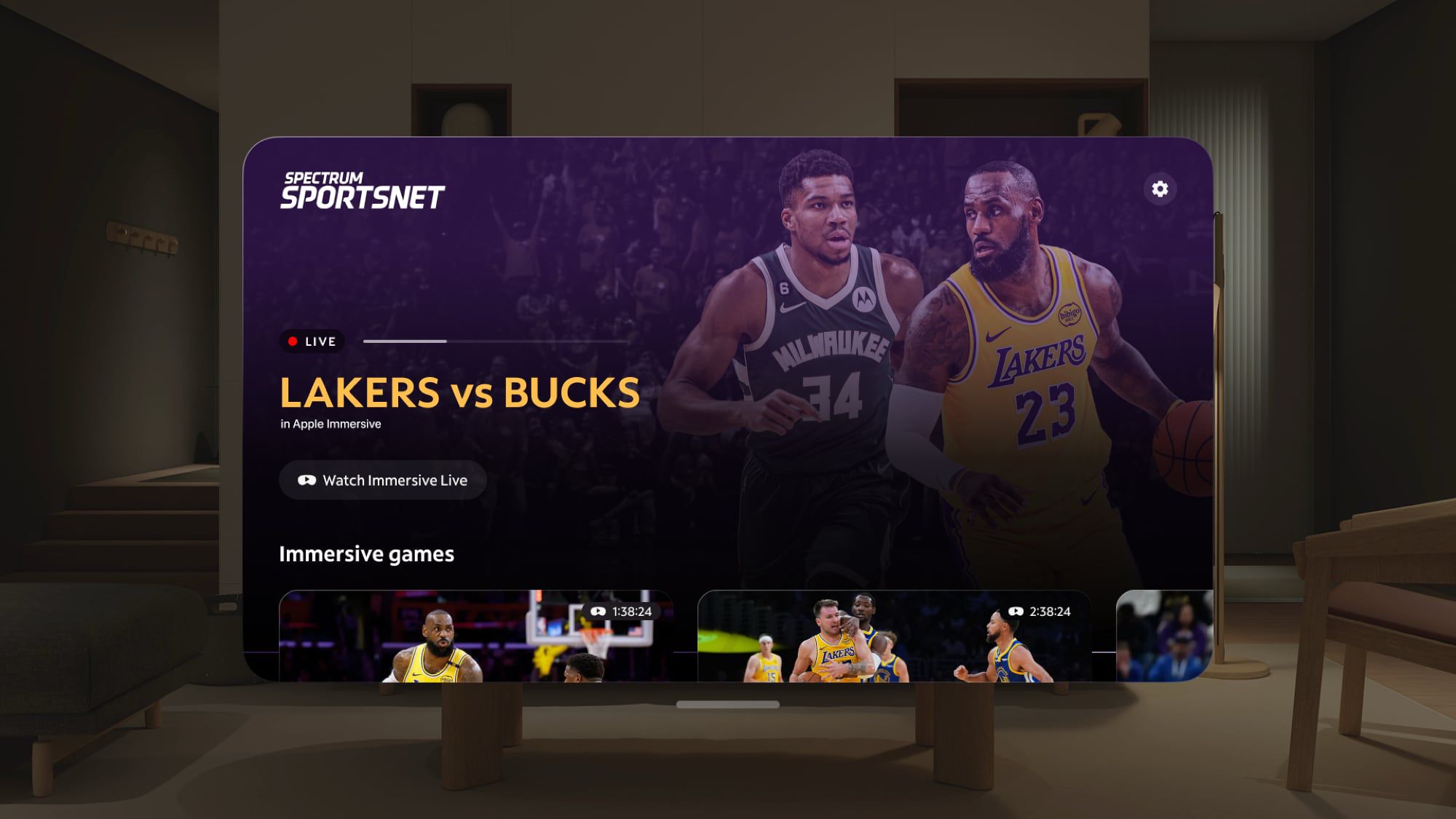 Immersive Los Angeles Lakers Games Coming to Vision Pro on January 9 ...