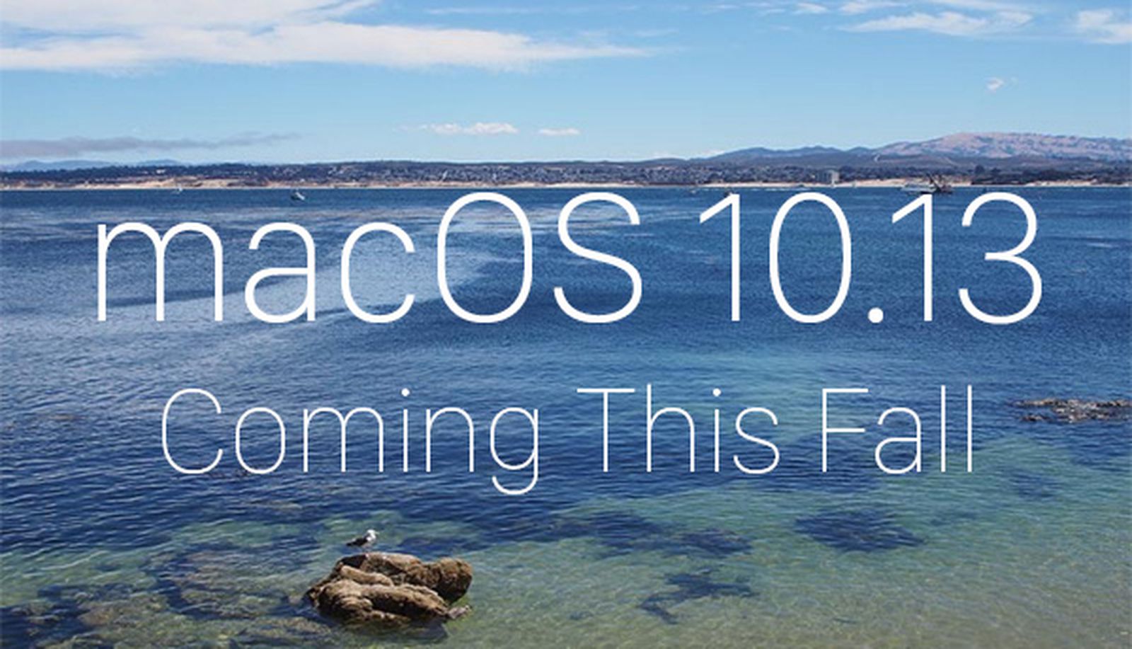 Apple Reveals First Public Sign of macOS 10.13 - MacRumors