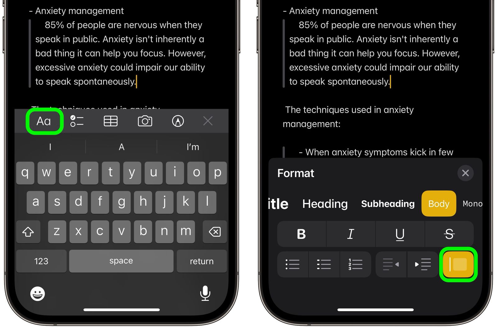 How to Use Block Quotes in Apple Notes - MacRumors