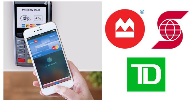 BMO, Scotiabank, and TD Canada Trust Launch Apple Pay in Canada - MacRumors