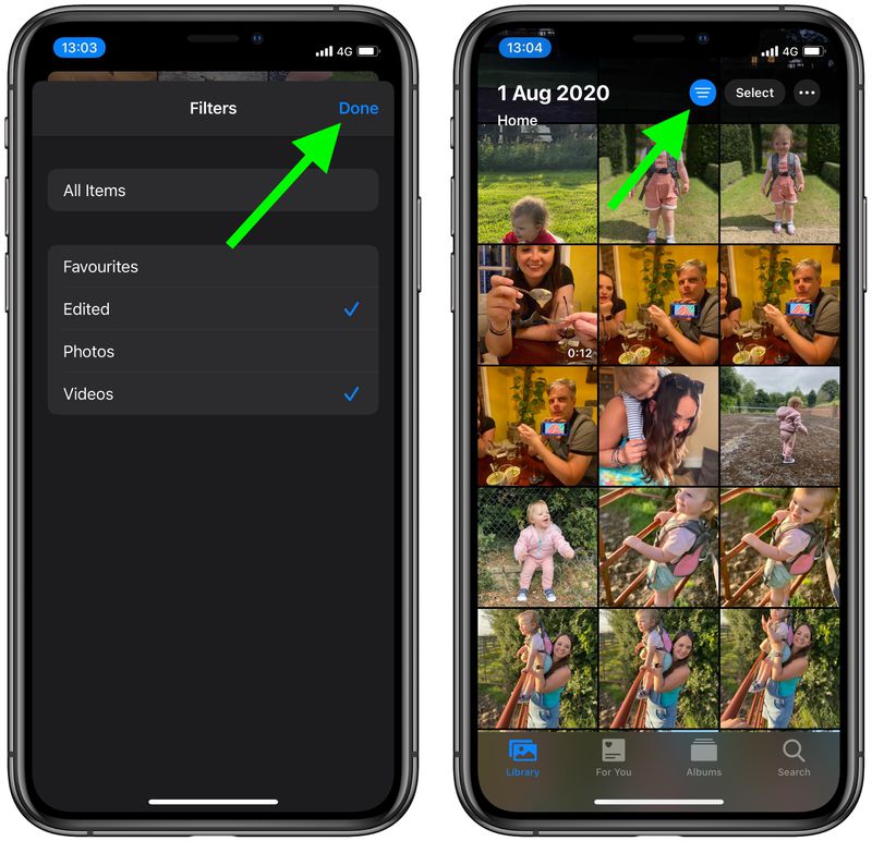 iOS 14: How to Filter Images in Your Photo Library on iPhone and iPad ...