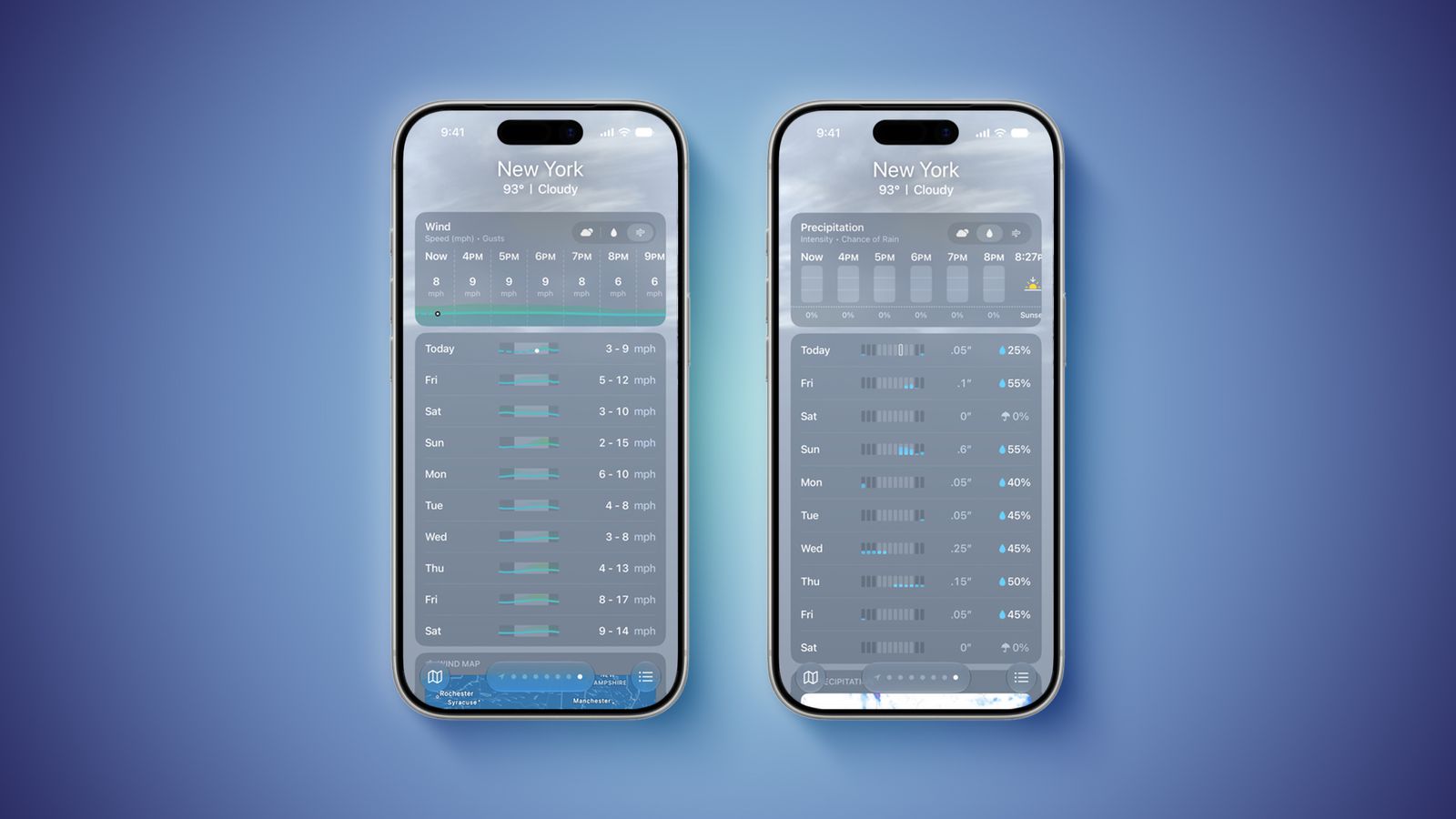 iOS 27's Weather App Has a New Way to View Forecasts - MacRumors