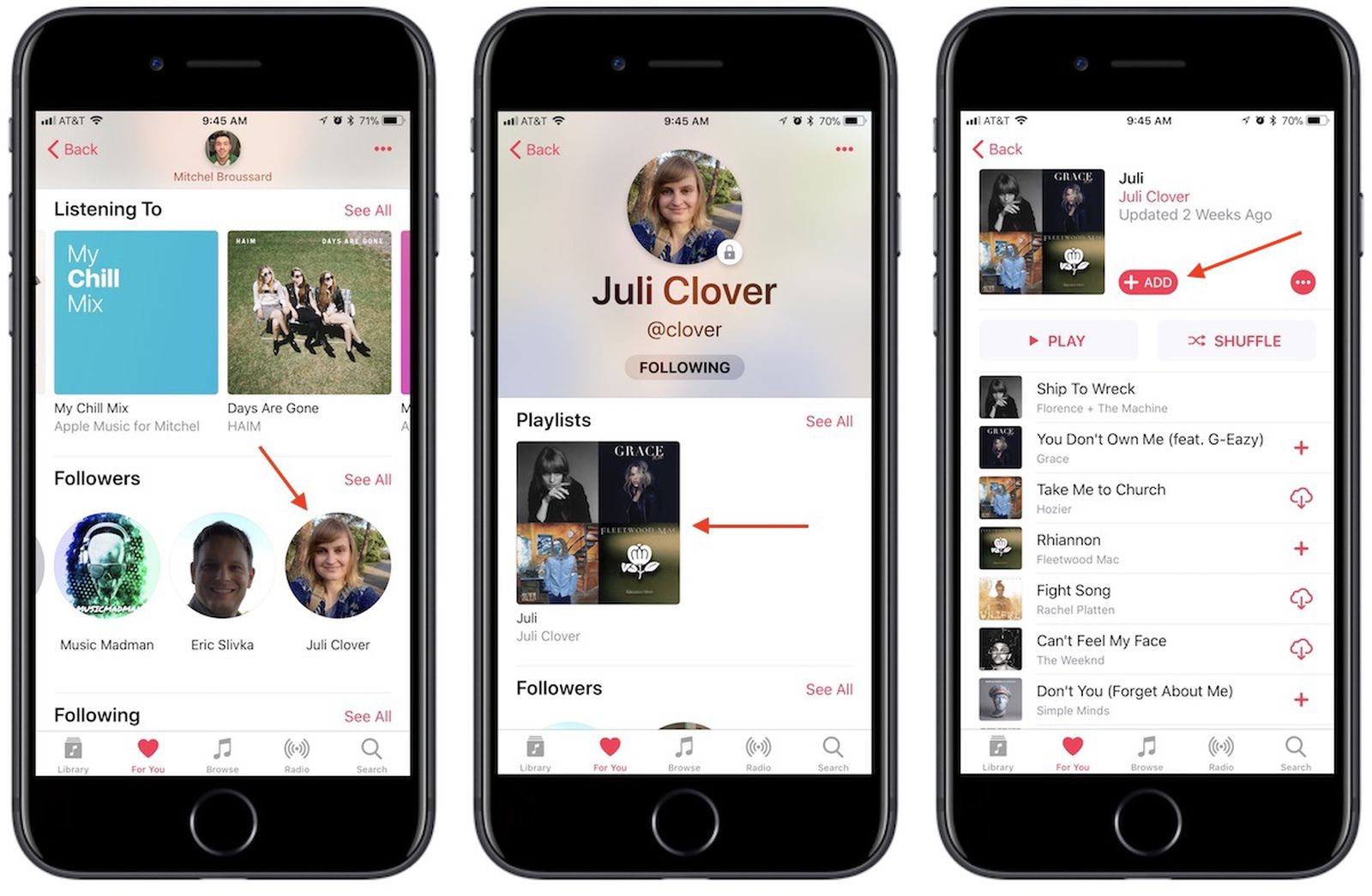 How to Make an Apple Music Profile to Connect With Friends in iOS 11 ...