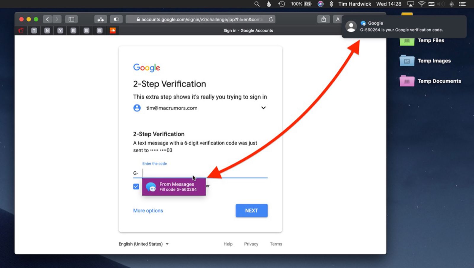 How to Use Secure Code AutoFill in iOS 12 and macOS Mojave - MacRumors How to Use Secure Code AutoFill in iOS 12 and macOS Mojave - MacRumors