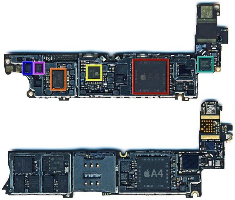 Photos of iPhone 4S/5 Logic Board Suggest A5 Processor - MacRumors