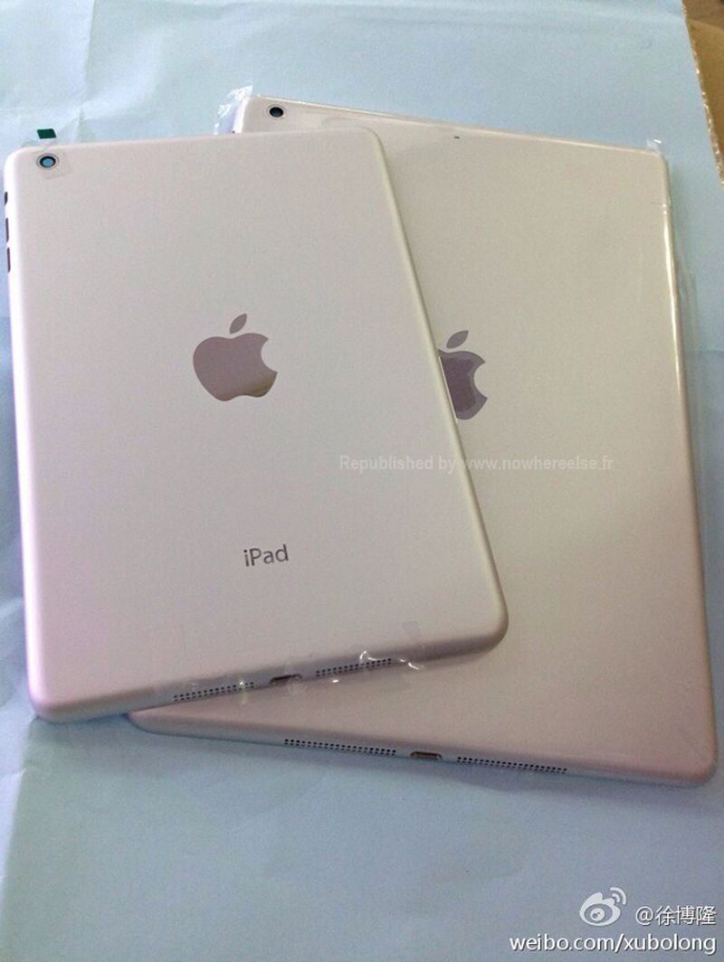 Rear Shell of Silver iPad 5 Appears in New Photos - MacRumors